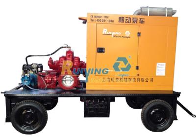 China 4 Inch 30m lift diesel powered water pumps for clean , dirty , thick water for sale