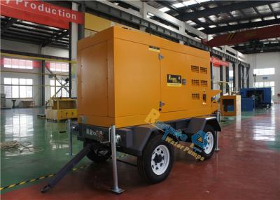 China 150KV cummins diesel power generators for home with DECE engine trailer type for sale