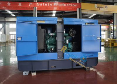 China Cummins air / water cooled diesel generator for tropical area big raditor 100kw 125KVA for sale