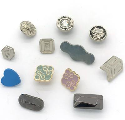 China superior quality top grade 2023 zinc alloy round square gold plated button metal snap button sample free for sale