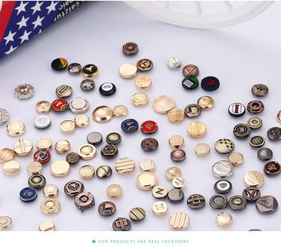 China 2021 Latest High Quality Zamak Alloy Denim Jeans Button Factory Made Metal Button for sale
