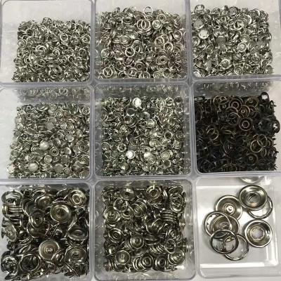 China 2021 Metal button factory Spring press button Snap Fasterner for sale