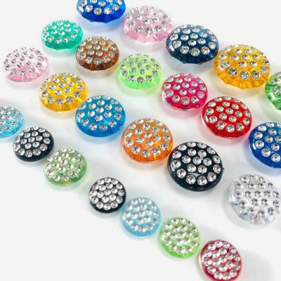 China Wholesale 16l-80L color crystal acrylic Upholstery Buttons For Clothing for sale