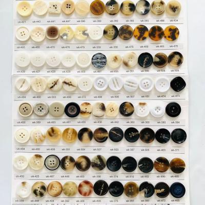 China Wholesale polyester chalk Resin Rod buttons for Shirt Coat for sale