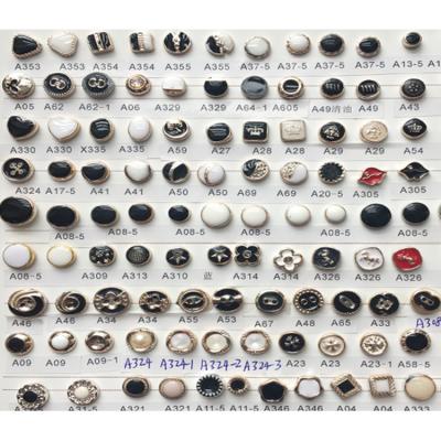 China wholesale 2019 ABS Oil black plastic button sew-on shank abs plastic dome shank buttons for sale