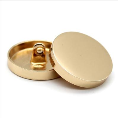 China 2019 Fashion 14l-54l Flat High-grade Snap Button Metal Shank Button For Coat/shirt for sale