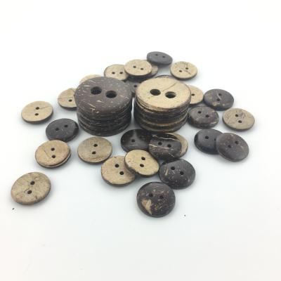 China 2 hole laser engraved laser engraved coconut buttons for sale