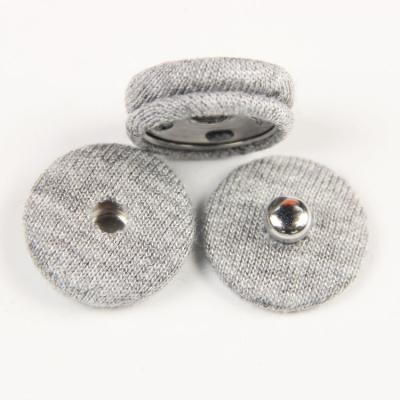 China Wholesale round shank fabric covered shank buttons for sale