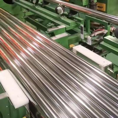 China High Quality 600 Grit 201 Metal Curtain Rod 6meter Stainless Steel Tube For Curtain for sale