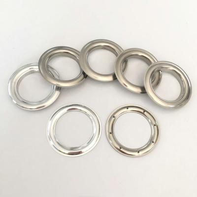 China wholesale metal ring window curtain accessories 40mm metal curtain eyelet for sale