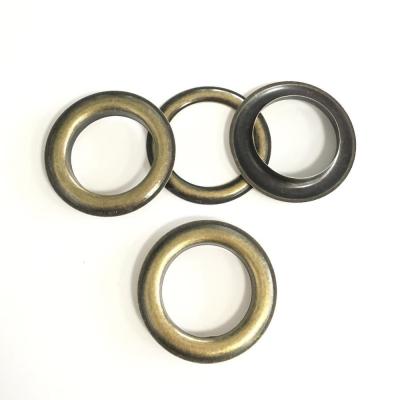 China Wholesale stainless steel  material 40mm Metal eyelet grommet for curtain fabric for sale