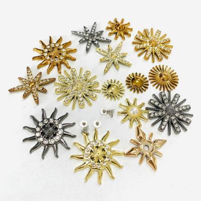 China 2021garment accessory rhinestone decoration plastic rivet for women shoes for sale