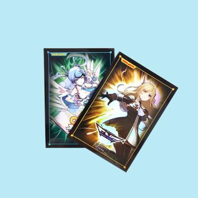 China Printing Custom Waterproof Card Sleeves Self Adhesive And Heat Seal for sale