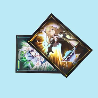 China Printing Custom Waterproof Card Sleeves Self Adhesive And Heat Seal for sale