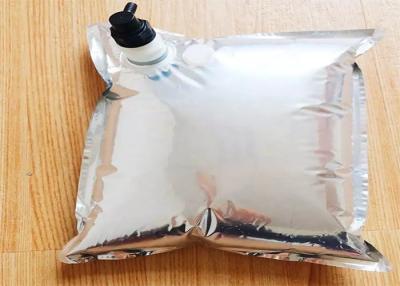 China Coke Syrup 2L Aseptic Liquid Plastic Bag Wine Packaging Bag With Spigot In Box for sale