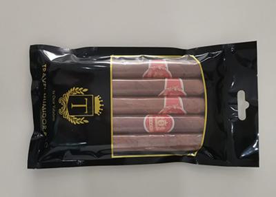 Cina BOPP/LDPE ha laminato il Humidor d'idratazione del sigaro insacca per la borsa d'imballaggio di viaggio dell'umidità del sigaro in vendita
