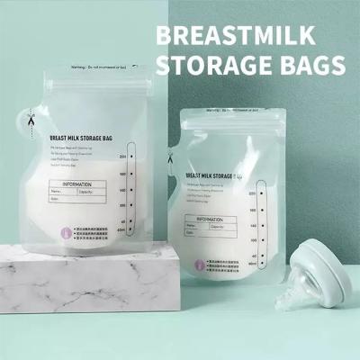 중국 Stand Up Ziplock Breastmilk Storage Bags Pre Sterilized And BPA Free Baby 판매용