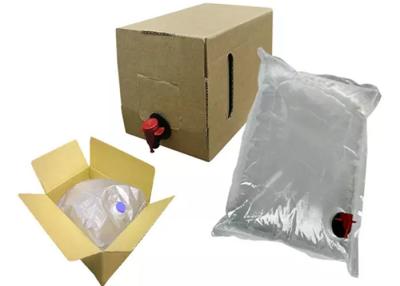 China Tap Optional Square / Rectangular Bag In Box With Smooth / Textured Surface for sale