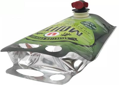 China Customized Stand Up Spout Pouch Aluminum Foil 3l Drink Juice Bag In Box With Spout Tap Wine Liquid Pouch With Spigot for sale