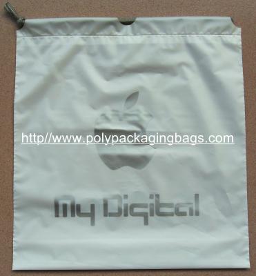 China White Double Layer Drawstring Plastic Bags Waterproof Bag For Iphone for sale