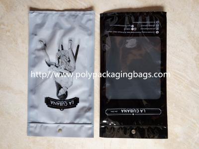 China Feuchtigkeitsfeste Gravüren-Druckplastikzigarren-Verpackentasche, 6mm Durchmesser for sale