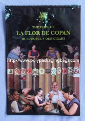 China El cigarro Ziplock que se puede volver a sellar del sistema de la humectación empaqueta con el Humidor del cigarro del viaje del resbalador en venta