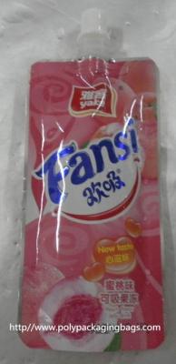 Cina 1-7 colora la borsa d'imballaggio pieghevole di rotocalcografia con il becco per l'acqua/il succo in vendita