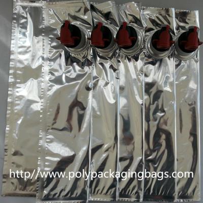 China 16 oz or 500ml Aluminum Foil Valve Bag For Liquid / Oil / Detergent With Tap Valve for sale