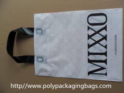 China 35cm Long 5cm Wide HDPE Soft Loop Handle Plastic Bag W33 x L45cm for sale