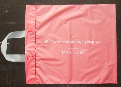 China 35cm Long 5cm Wide HDPE Soft Loop Handle Plastic Bag W33 x L45cm for sale
