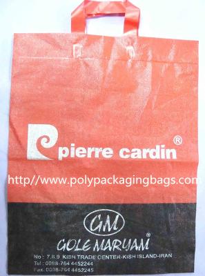 China 35cm Long 5cm Wide HDPE Soft Loop Handle Plastic Bag W33 x L45cm for sale