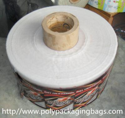 China Automatic Packaging Plastic Film In Rolls With Customized Printing For Toy / Pins / Gift for sale