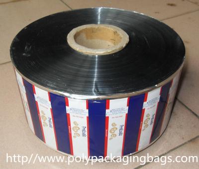 China Automatic Packaging Plastic Film In Rolls With Customized Printing For Toy / Pins / Gift for sale
