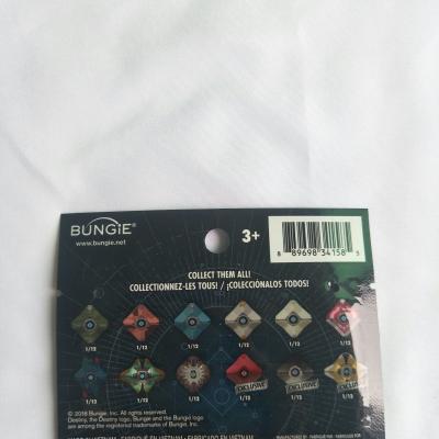 China Dongguan Factory Custom Toy Gift Bag Three Side Sealing Compound Bag Shaped Bag Card Head Ziplock Bag for sale