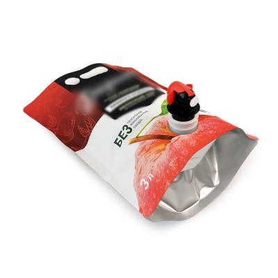 Cina Sacchetto Liquido In Scatola Sacchetto In Scatola Valvola Tap Bag personalizzato Logo Stampa caffè Sacchetto da bere stratificato Materiale Sacchetto gravura Sacchetto di stampa in vendita