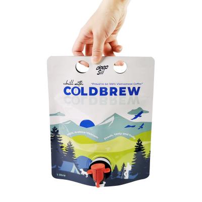 China Free Sample Stand Up Pouch With Spout PET AL NY PE Or Custom Material Structures Gravure Printing Surface Handling Ideal Packaging Solution for sale
