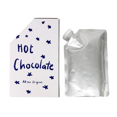 China 1L 3L 5L Kraft Paper Coffee Box BIB Bag in Coffee Box Disposable Coffee Bag in Box With Valve Liquid Dispenser for sale