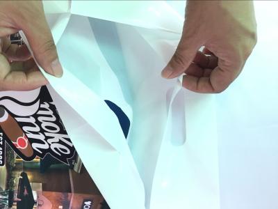 Cina L'HDPE/LDPE ha tagliato le borse a stampo tagliente al minuto di plastica su ordinazione dei sacchetti della spesa con il proprio logo in vendita