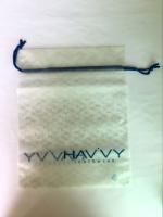 China Custom Drawstring Bags For Gift , Double Layers Small Drawstring Bags for sale