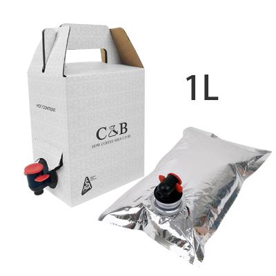 China Easy Dispensing Bag In Box With Spout and Without Handle for Versatile Packaging for sale