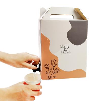 China Rectangular Bag In Box Customized Packaging With SGS Certification Suitable For Food And Beverage Industry Applications for sale