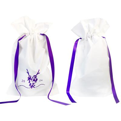 China Free Sample Drawstring Plastic Bags Disposable Packaging Solutions Suitable for Retail Food Storage and Organization for sale