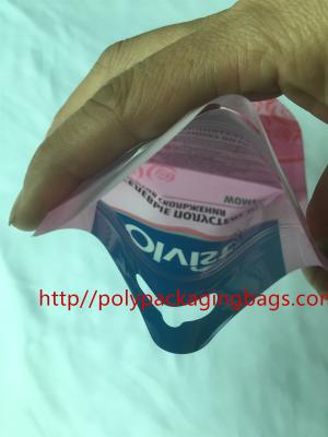 China Laminated Plastic Poly Hang Bag For Insole Packaging Moisture Proof for sale