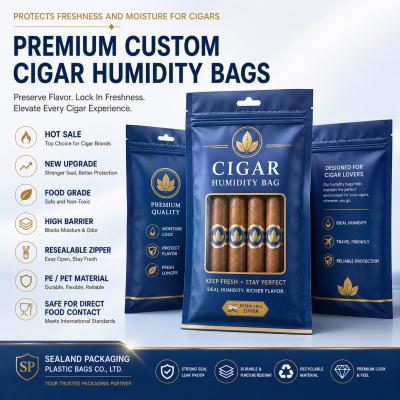 China Cigar Humidor Bags Small Size Options Designed For Humidity Retention And Convenient Portability for sale
