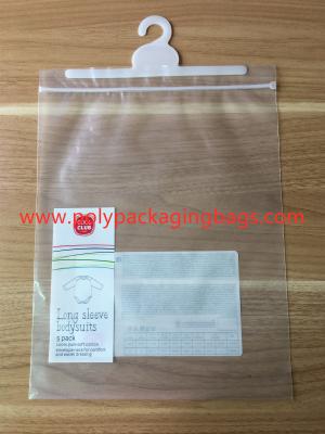 중국 걸이를 가진 걸이/각자 바다표범 어업 비닐 봉투를 가진 베스트셀러 도매 resealable 비닐 봉투 판매용