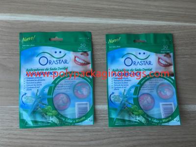 China Dustproof And Waterproof Foil Ziplock Bags  /  Composite Zipper Bag for sale