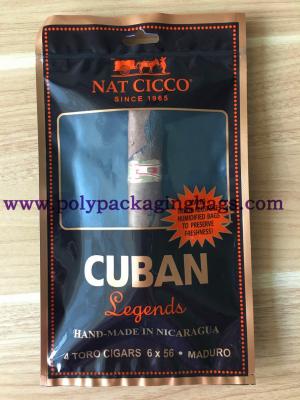 China Gravüren-Druckenkundenspezifische LDPE-Zigarren-Luftfeuchtigkeitsregler-Taschen zu verkaufen