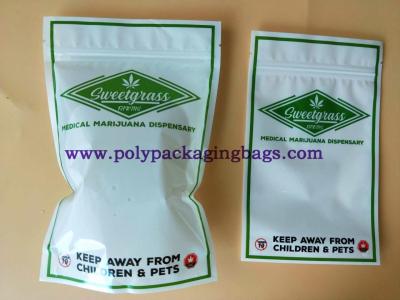 China PE Laminated Clear Zipper Plastic Stand Up Pouch With Tear Notch for sale