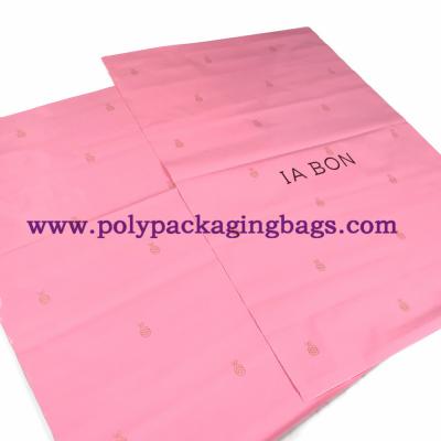 Cina Sacchetti di plastica autoadesivi 0.14mm opachi rosa per la spedizione di spedizione in vendita