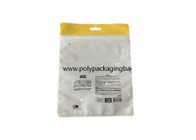 China Breathable And Customizable Transparent Zipper Composite Packing Bag for sale
